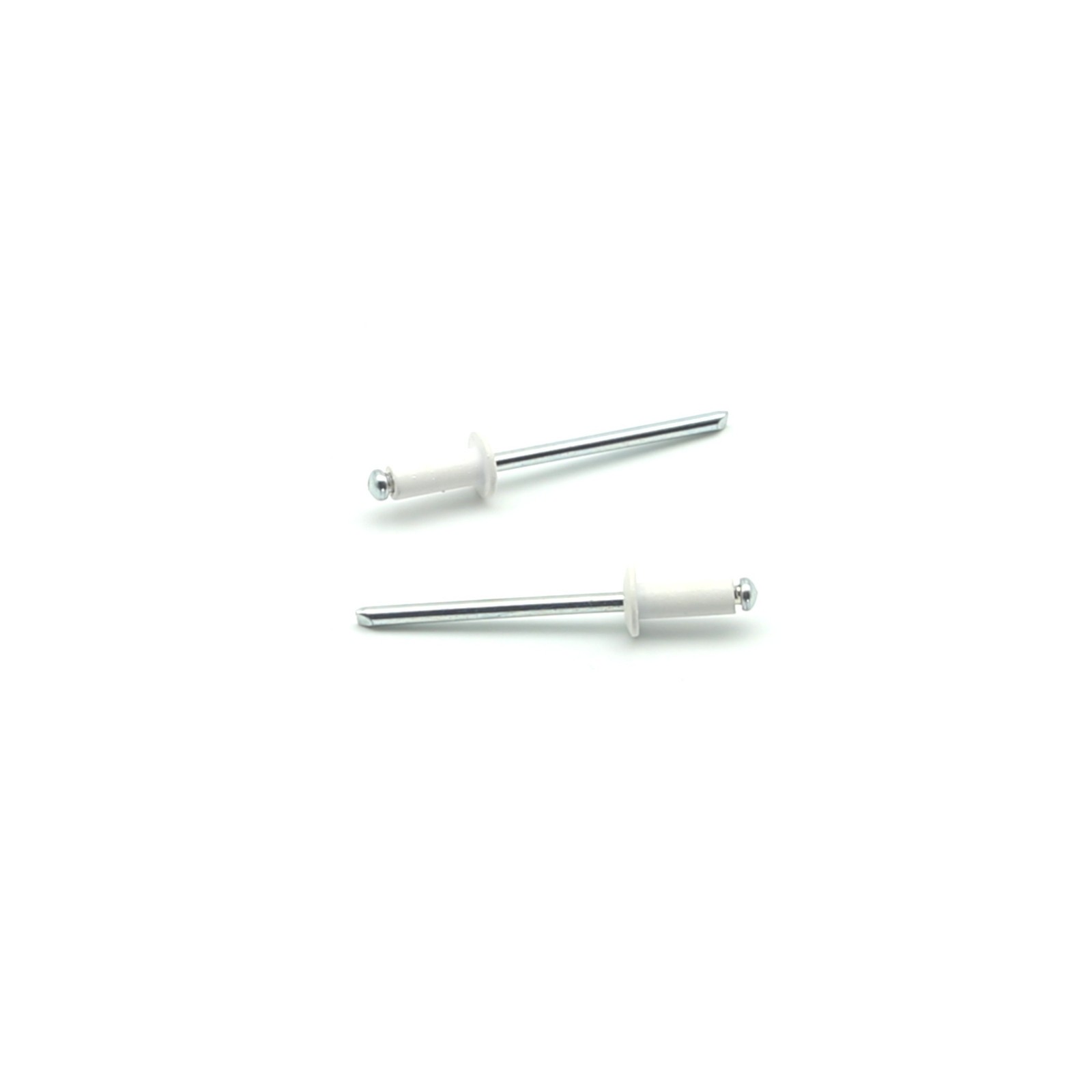 Painted blind rivets Aluminium/Steel Dome Head RAL 9010 4.0x10.0mm ...