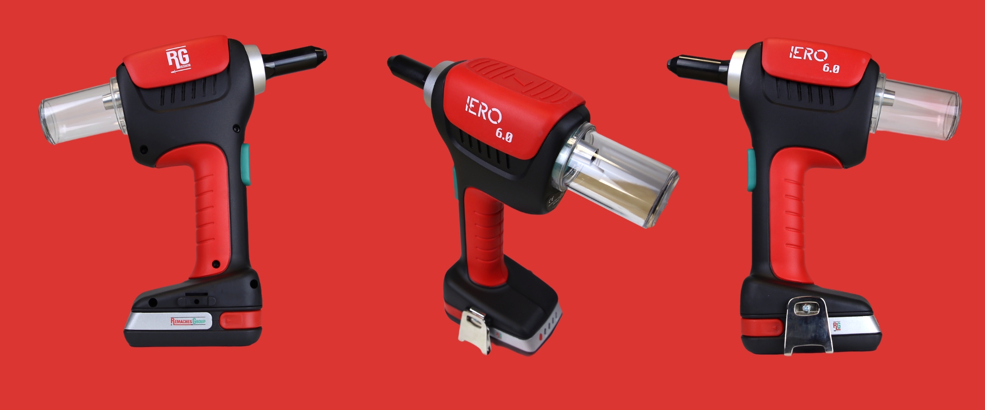 Battery riveting Tool IERO 6.0 for Structural Blind rivets from 4,8mm ...