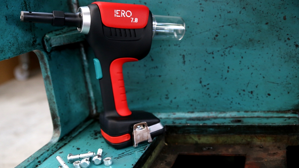 Battery riveting Tool IERO 7.0 for Lockbolts from 4,8mm to 6,4mm